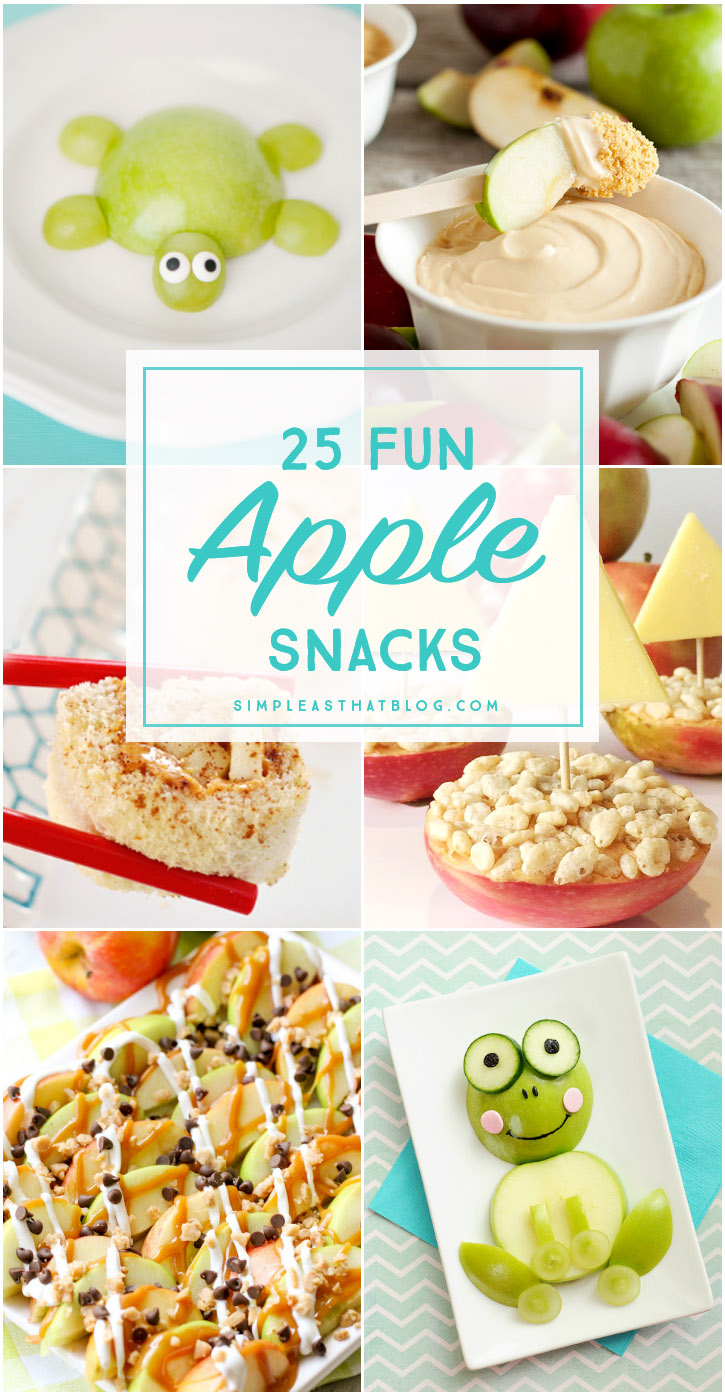 25 Fun Apple Snacks 25 Fun Apple Snacks